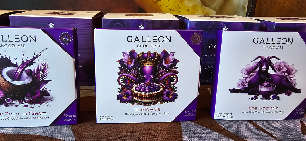 Ube Chocolate – Galleon Chocolate
